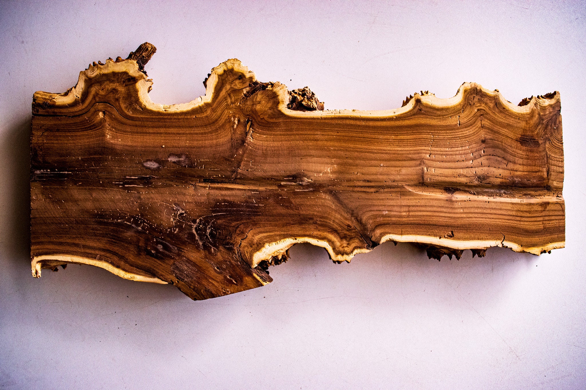 Live Edge Raw Edged Wood Sheet, Live Edge Sheet Unfinished for Craft ...