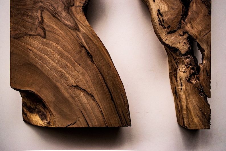 Walnut Tree Slice, Walnut Tree Wood Slabs, Live Edge, Unique Walnut ...