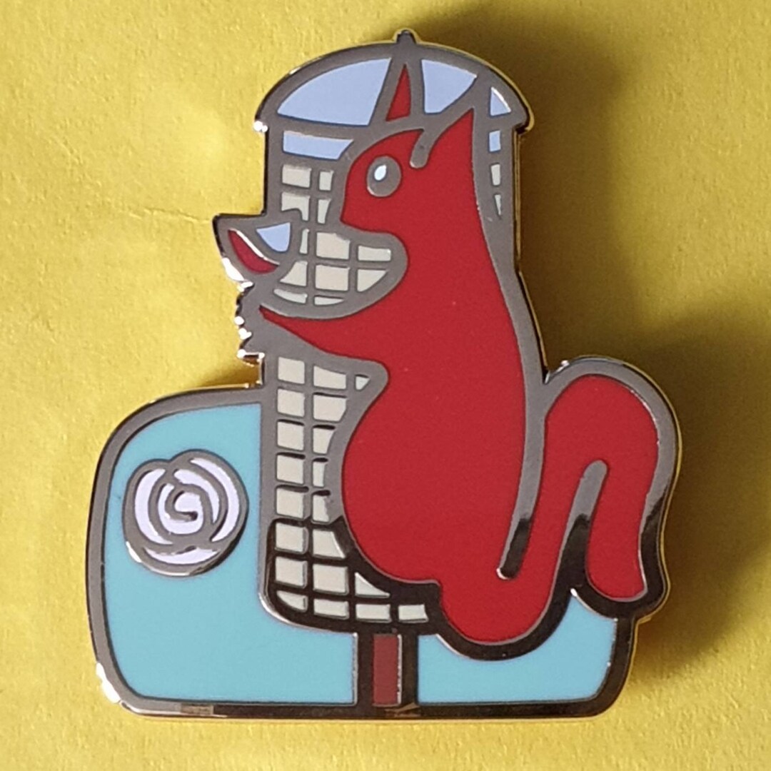 The Buffet Bandit: Enamel Pin Badge - Etsy