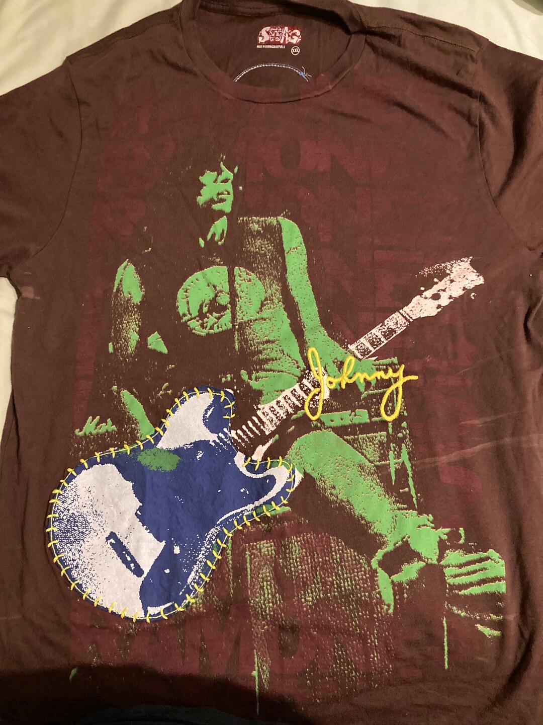 Ramones Rare Johnny Ramone Swag Shirt XXL - Etsy