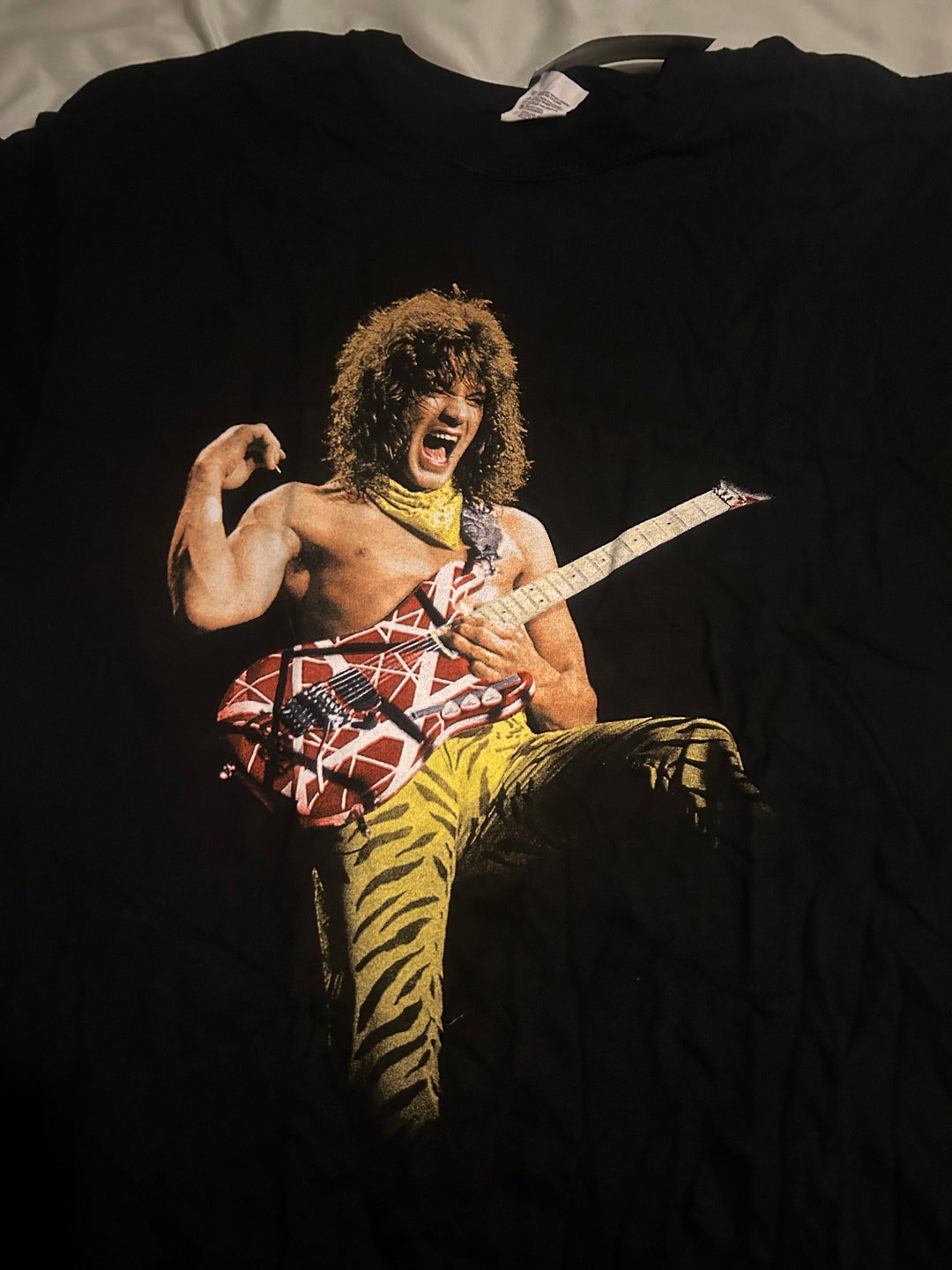 Eddie Van Halen Rare Vintage Licensed Shirt Large NWT - Etsy