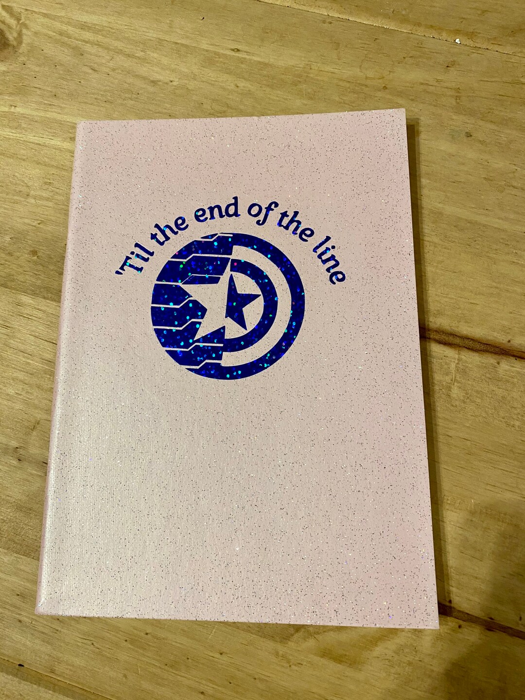 Captain America Bucky Barnes Quote Notebook Til the End of - Etsy