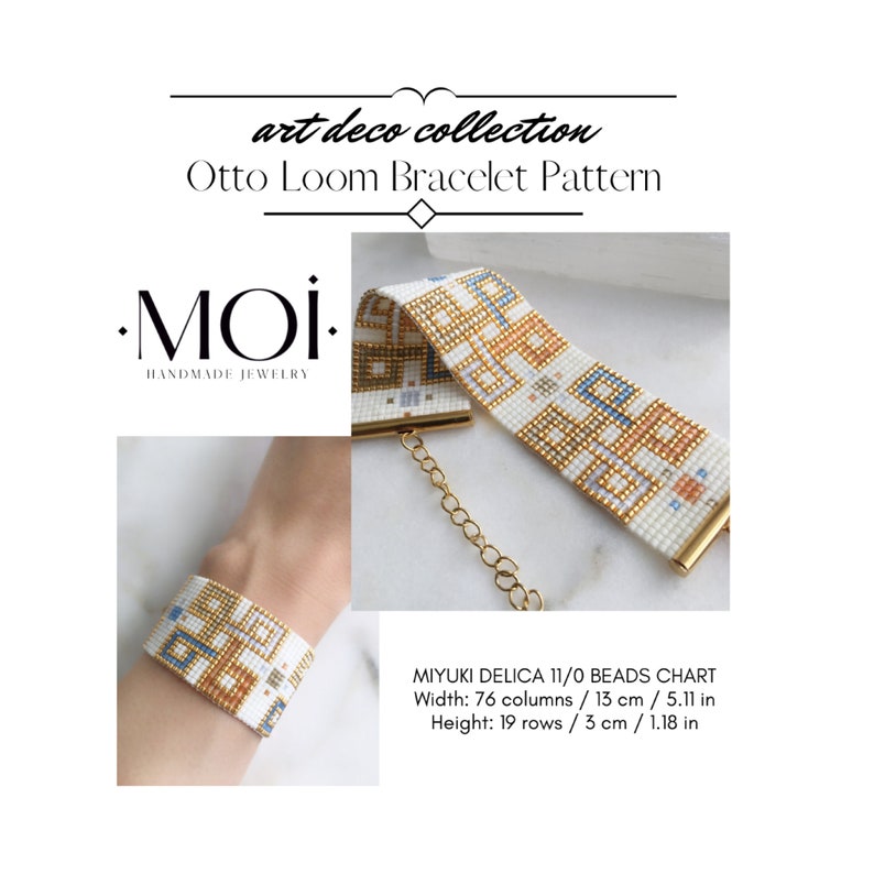 Otto Miyuki Bead Loom Pattern - Etsy