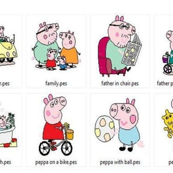 Peppa Pig Invitation - Etsy