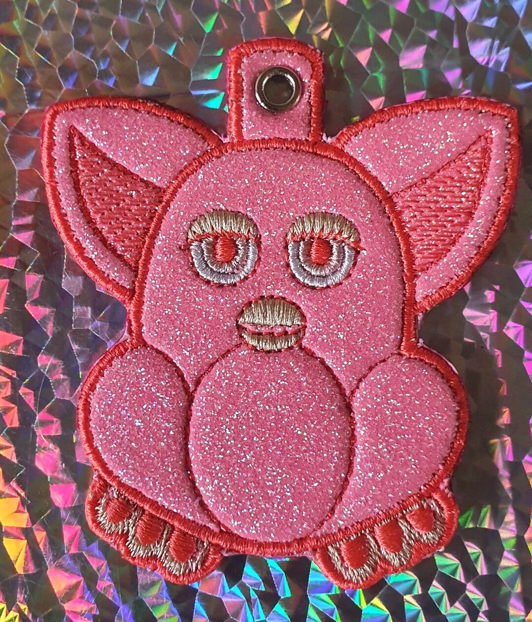 Furbyball Key Fob,snap Tab Gremlin,furby Very Cute Thay Hang About With ...