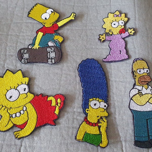 Simpsons Patch - Etsy