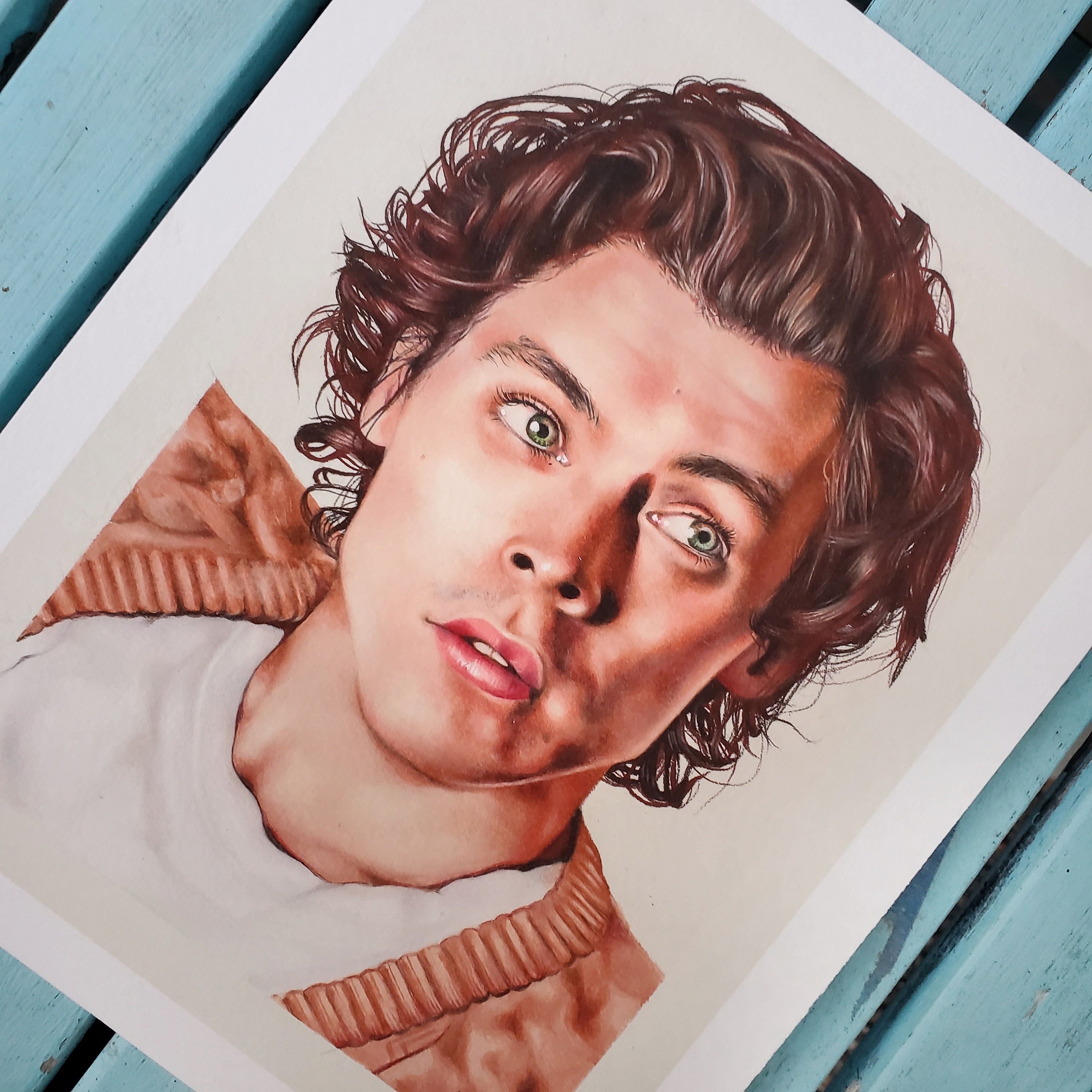 Harry Styles Drawing Pen