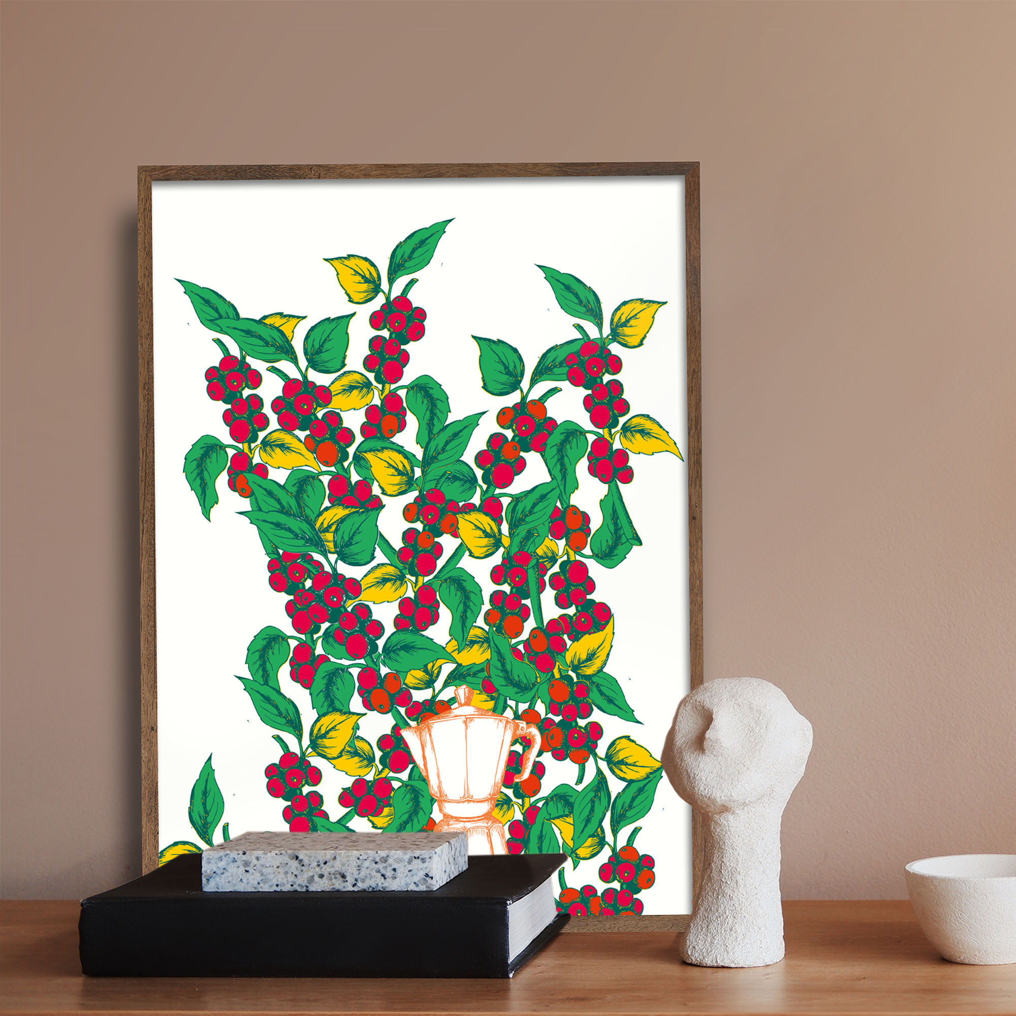 Coffee Plant Printable, Botanical Artist Illustration, Coffee Tree ...