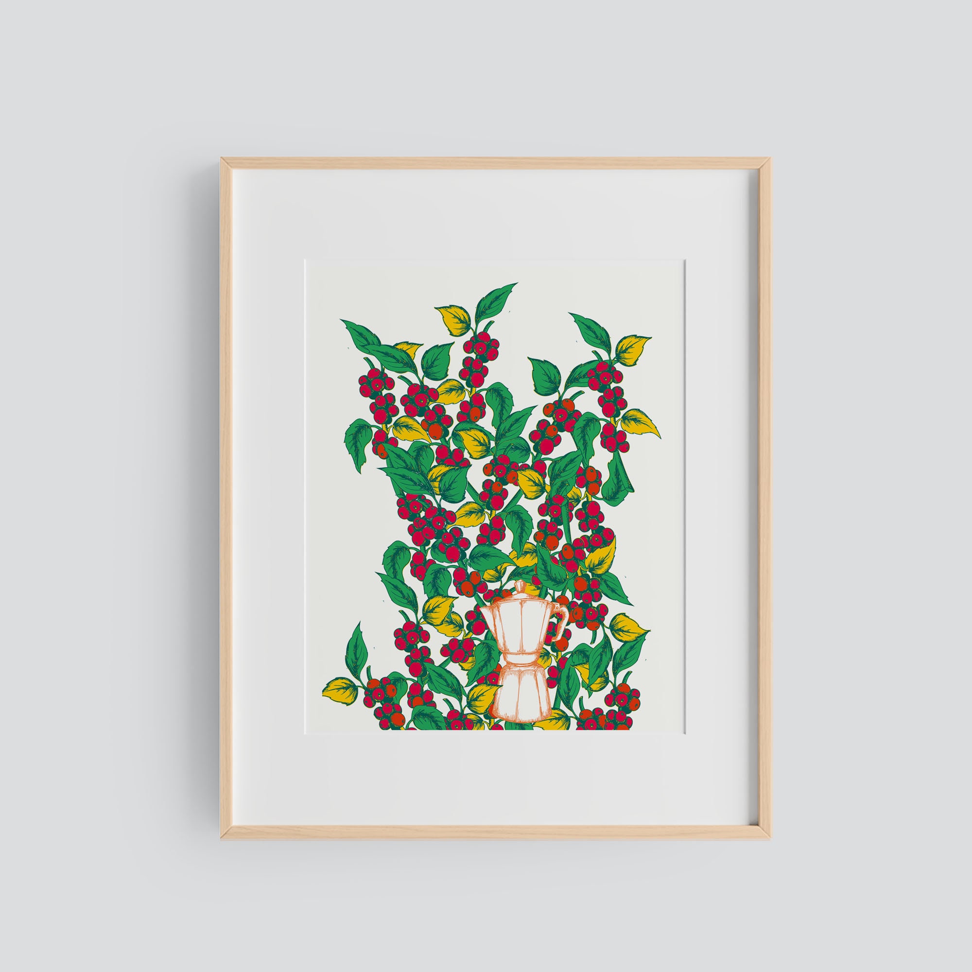 Coffee Plant Printable, Botanical Artist Illustration, Coffee Tree ...