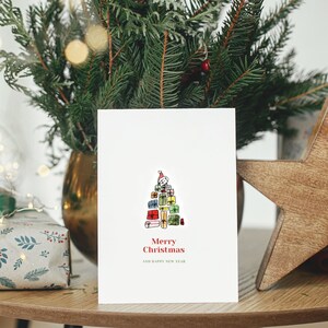 Printable Christmas Card, Digital Download Print at Home 5 X 7 on A4 - Etsy