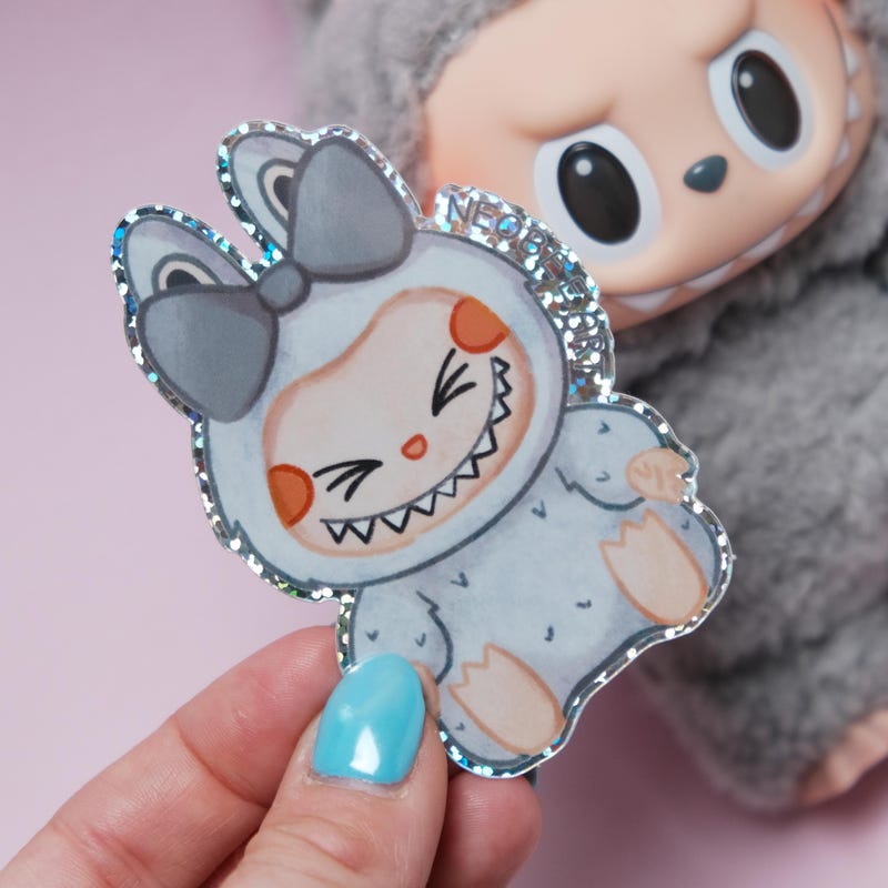 Labubu Sticker - Etsy