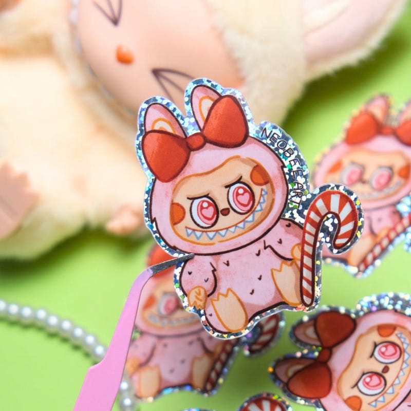 Labubu Stickers - Etsy