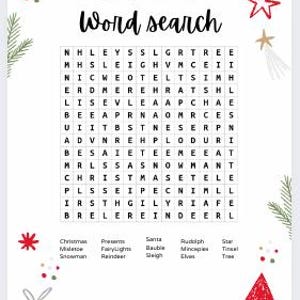 Christmas Printable Activity Sheets | Wordsearch, Dot to Dot, Spot the ...