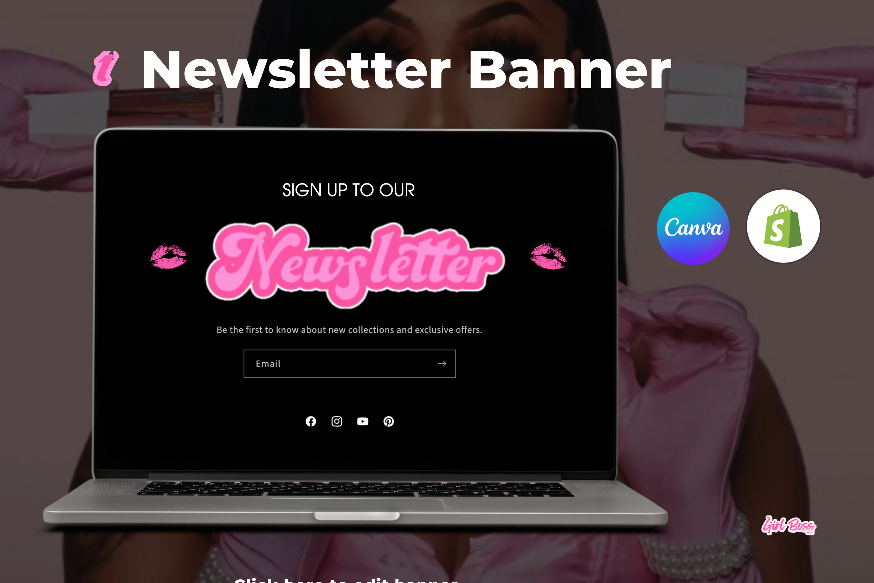 Shopify Website Template | Video Banner Website | Shopify Cosmetic ...