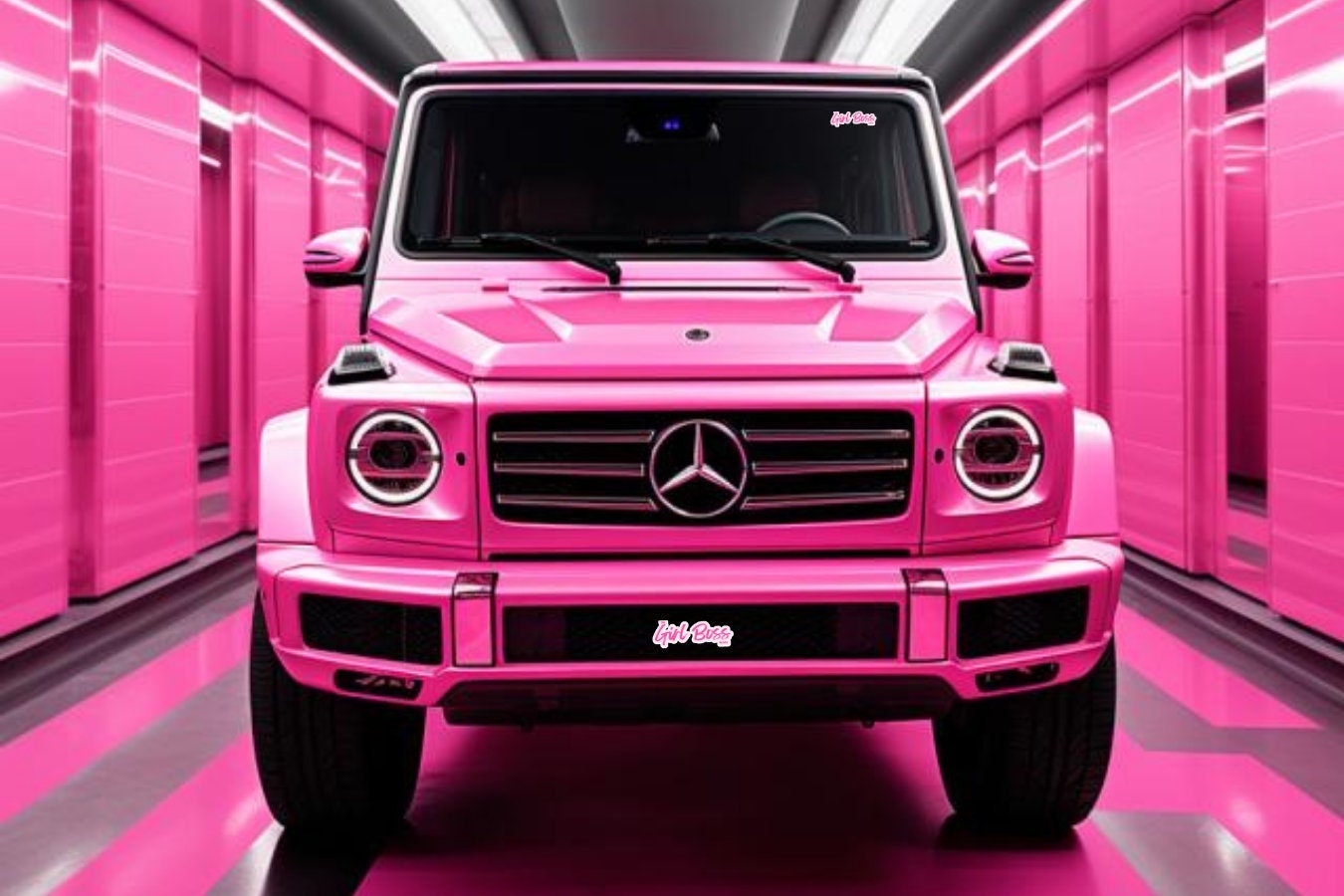 Luxury Pink G-wagon Stock Image Glamorous Car Photography for Personal ...