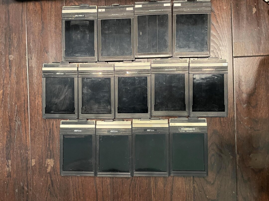 13 Fidelity Elite, Lisco REGAL II, Riteway 4x5 Cut Film Holders. Work - Etsy