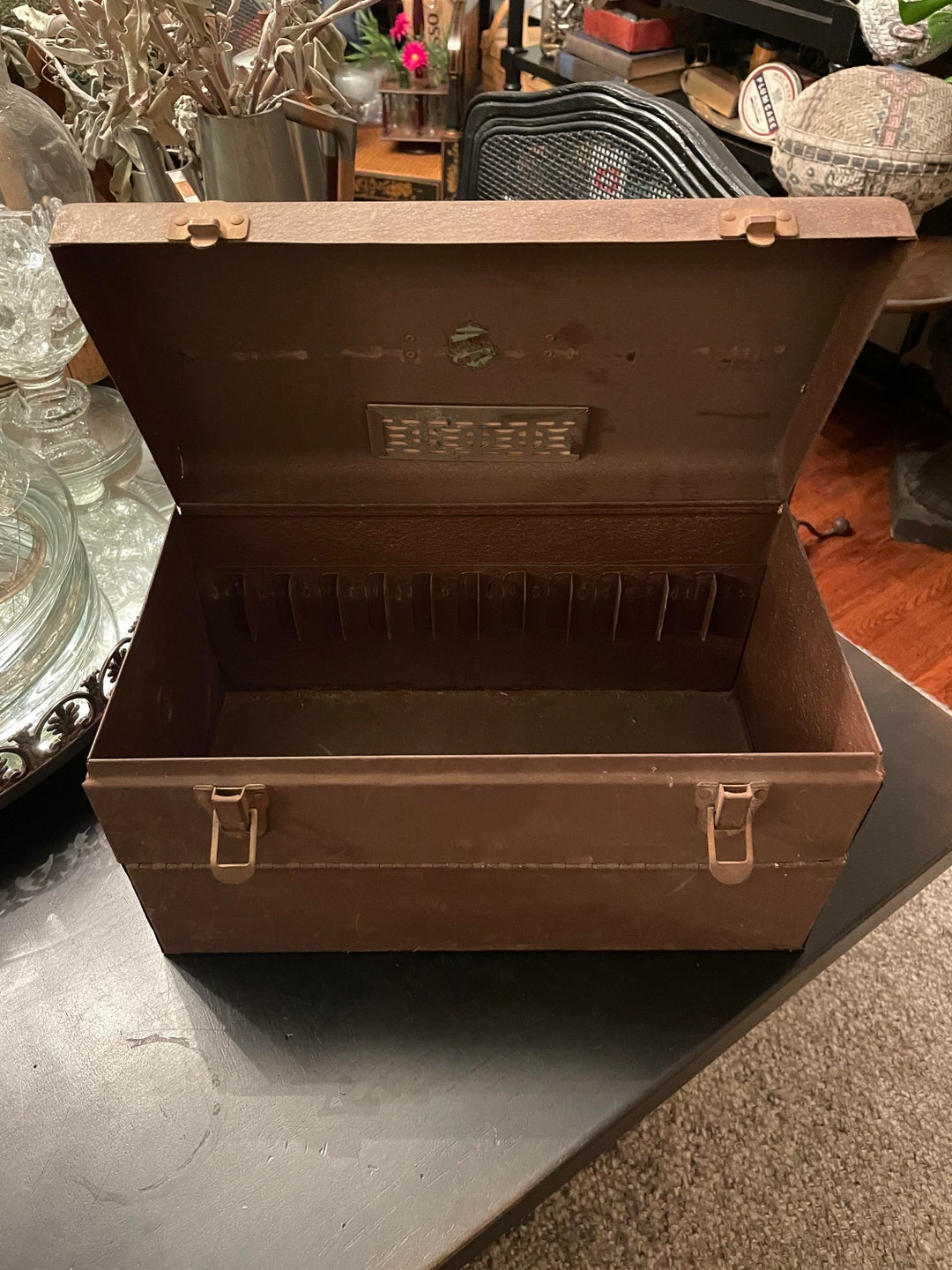 Vintage Bell & Howell Metal Reel Storage Film Case Box for 16mm ...