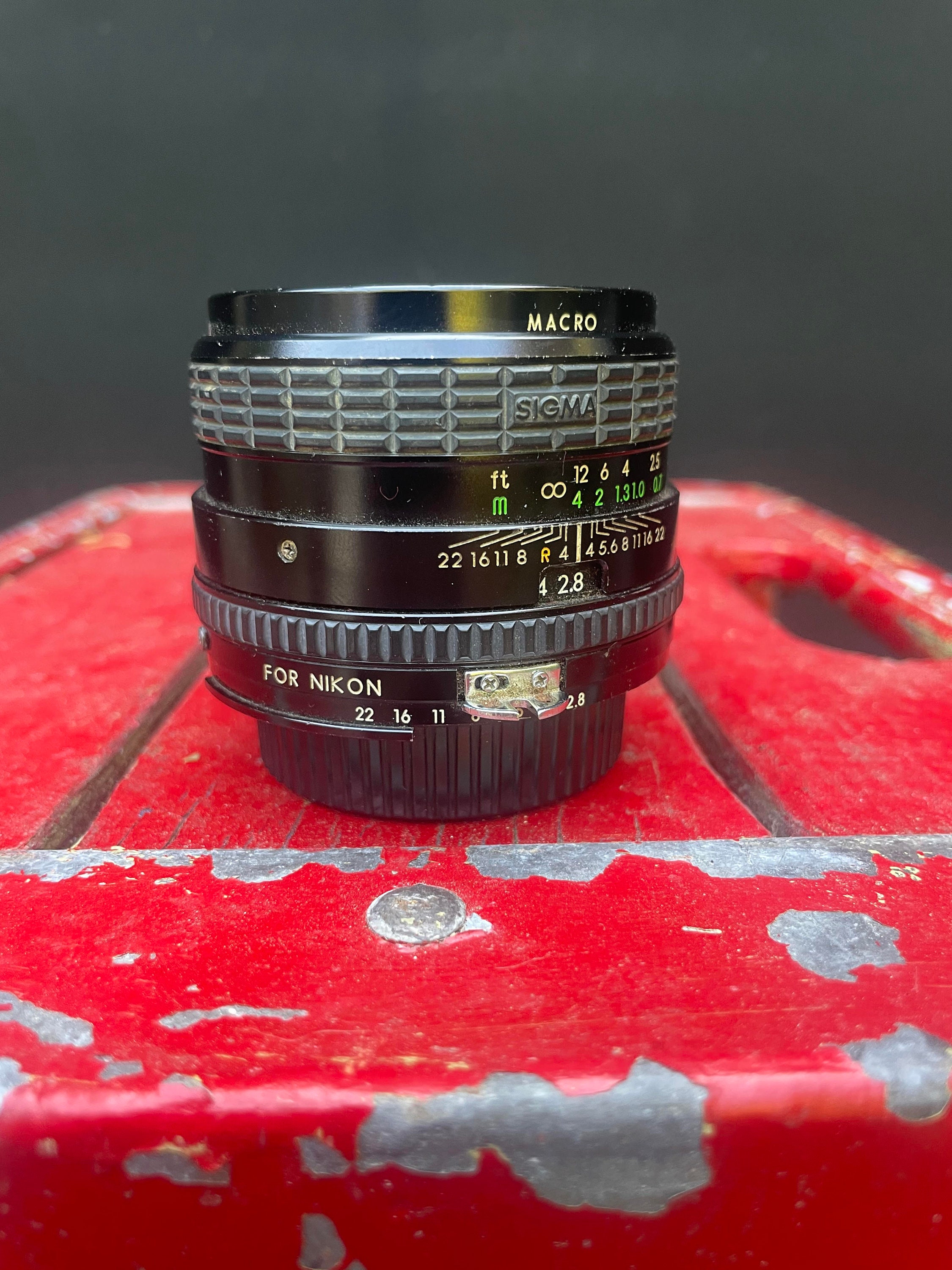 Sigma Mini-wide II 1:2.8 F28mm Multi Coated Lens for Nikon Made in ...
