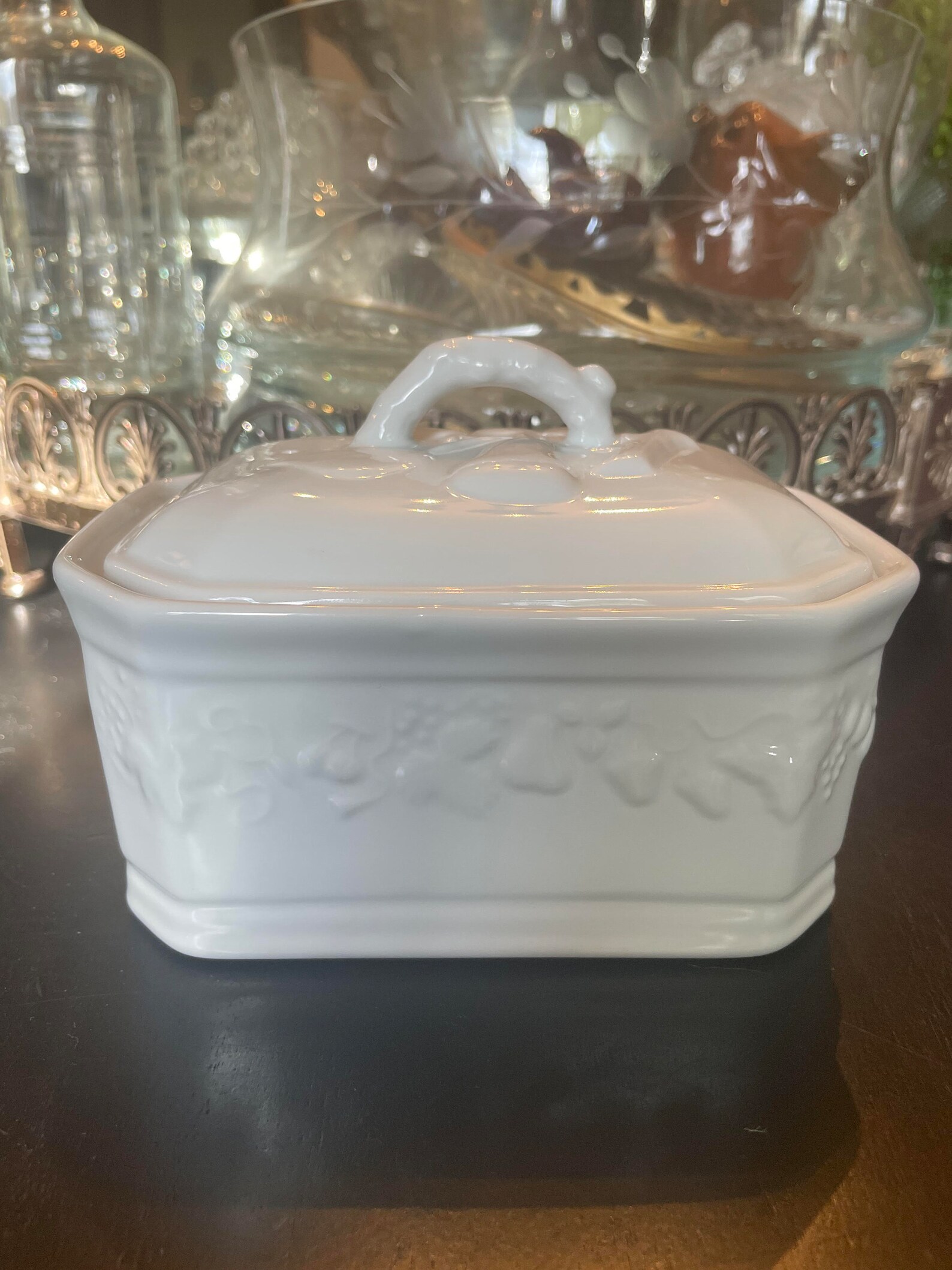 Blanc De Blanc Pate Tureen Octagonal Philippe Deshoulieres Limoges ...
