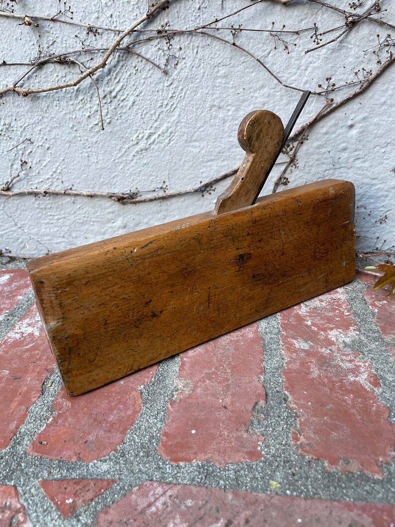 Vintage Wood Molding Planer Primitive American Tools Antique ...