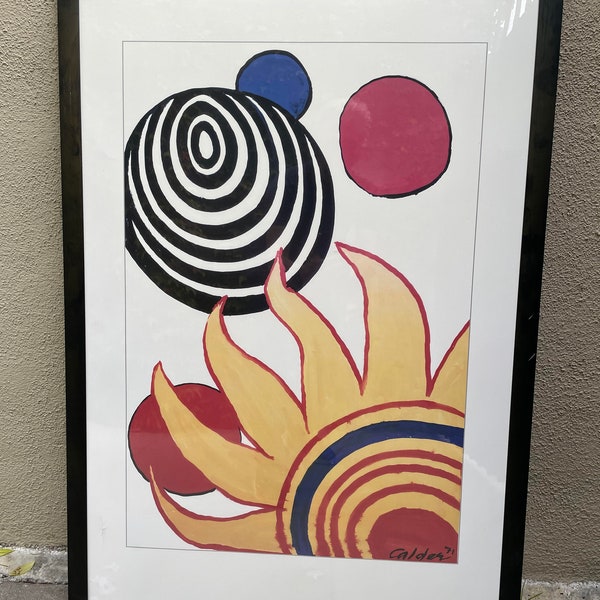 Calder Poster - Etsy