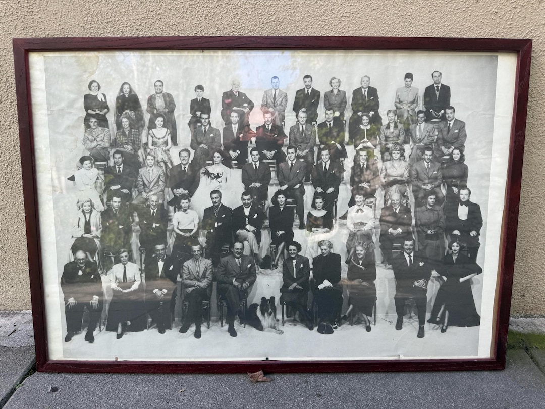 MGM Studios Print of Photo of Contract Actors 1948-1949 25th ...