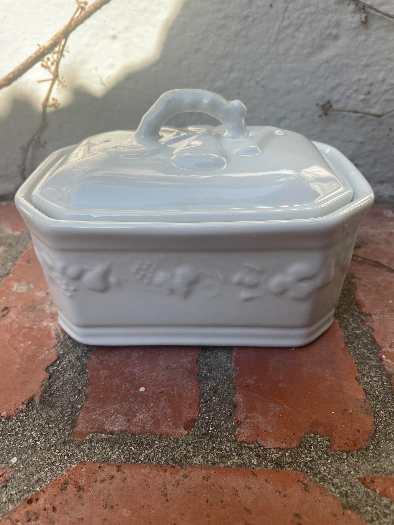 Blanc De Blanc Pate Tureen Octagonal Philippe Deshoulieres Limoges ...