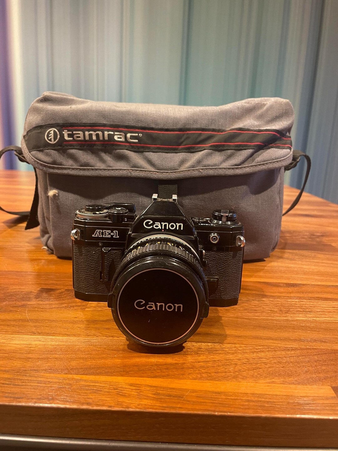 Canon AE-1 Black 35mm Film Camera/canon FD 50mm Ssc F/1.4 Lens ...