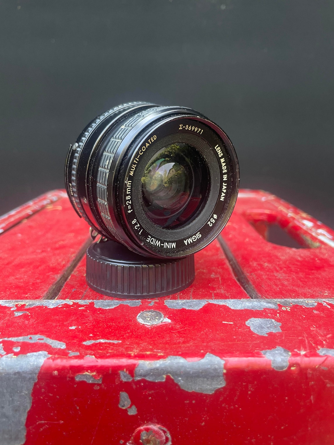 Sigma Mini-wide II 1:2.8 F28mm Multi Coated Lens for Nikon Made in ...