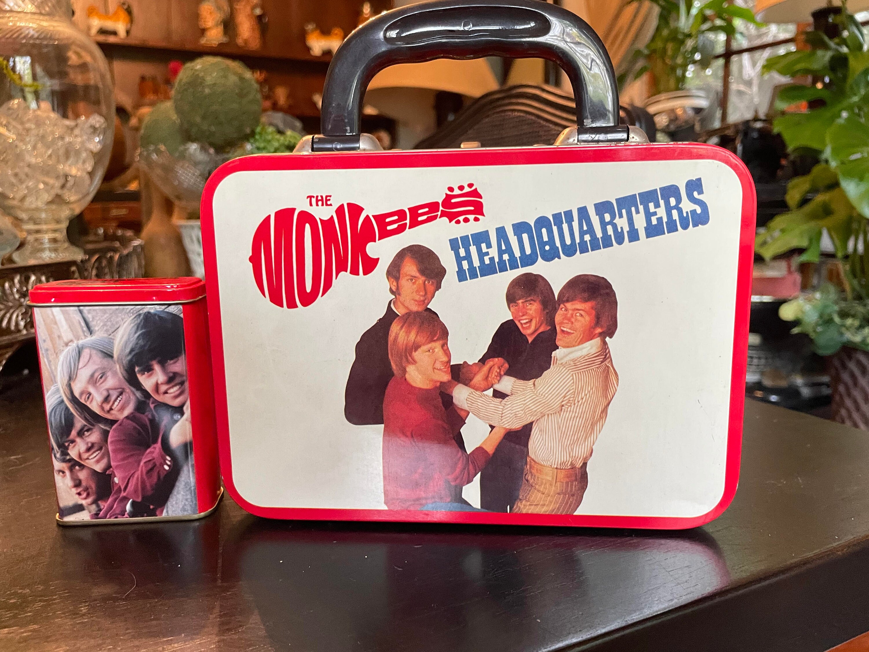 The Monkees Headquarters Rare 1998 Metal Tin Lunchbox & Pencil Holder ...