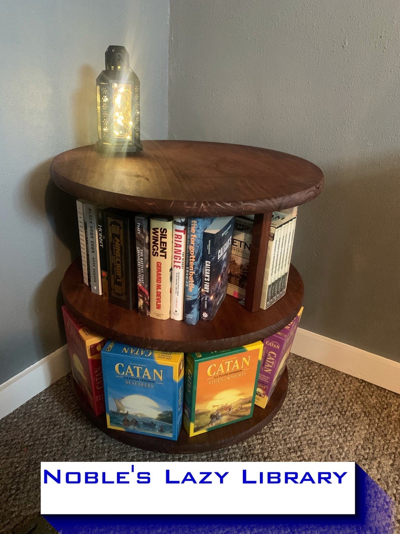 Noble's Lazy Library Design - Etsy