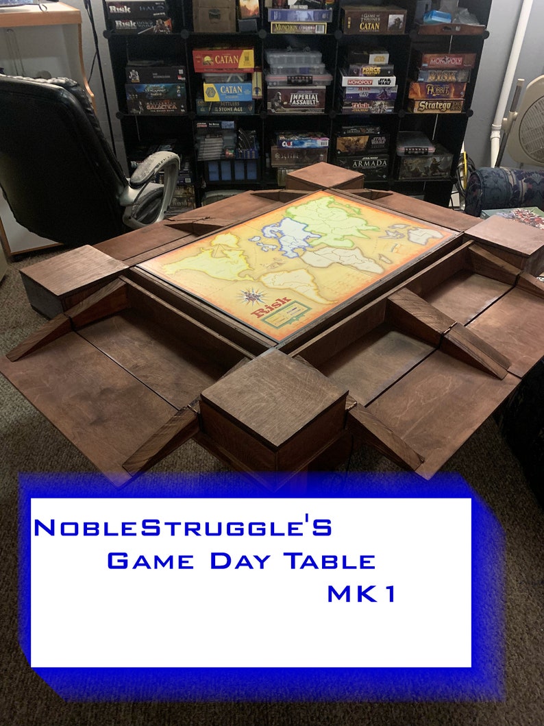 Noble's Game Day Table MK1 Design - Etsy