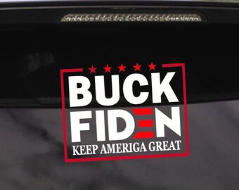 Buck Fiden Stickers - Etsy