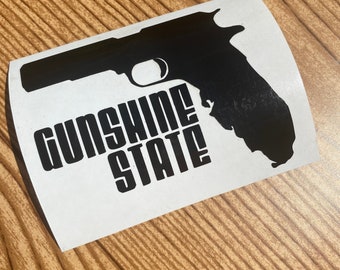 Florida State Decal | Etsy