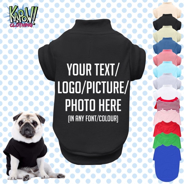 Custom Dog Clothes - Etsy