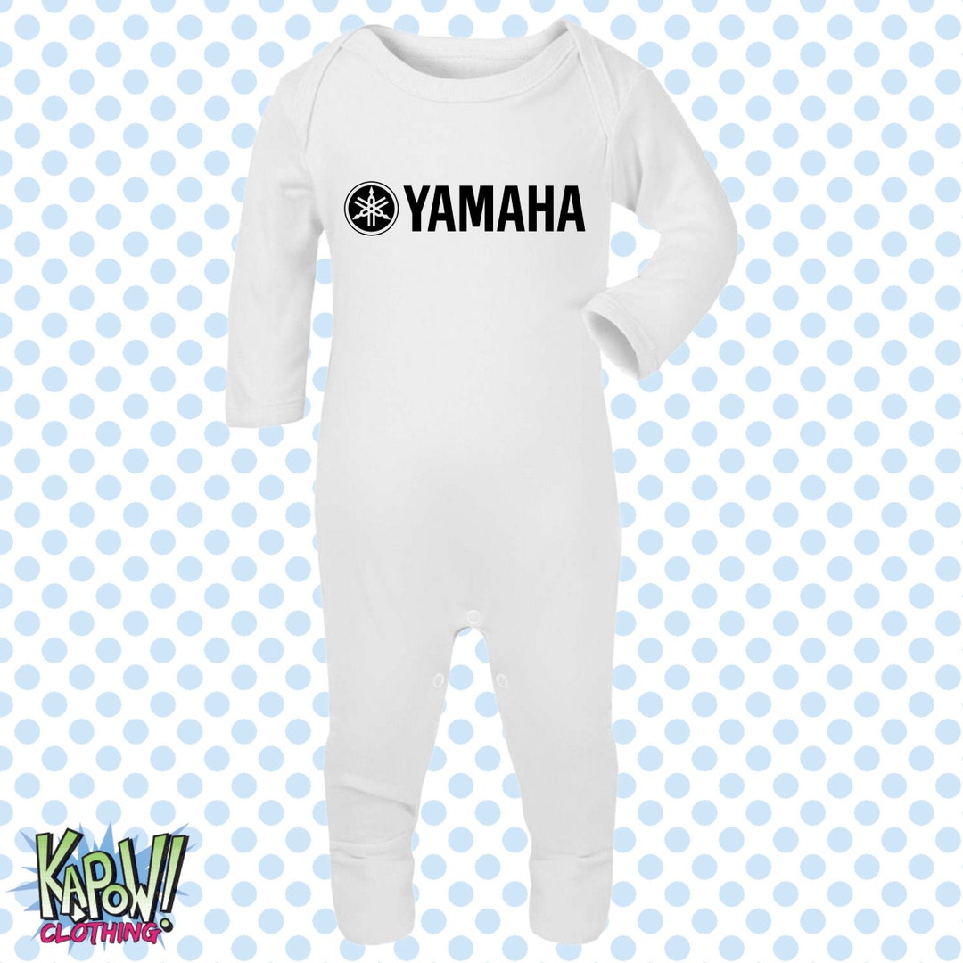 YAMAHA Motorcycle Biker Motorbike Classic Superbikes Motogp Baby Grow ...