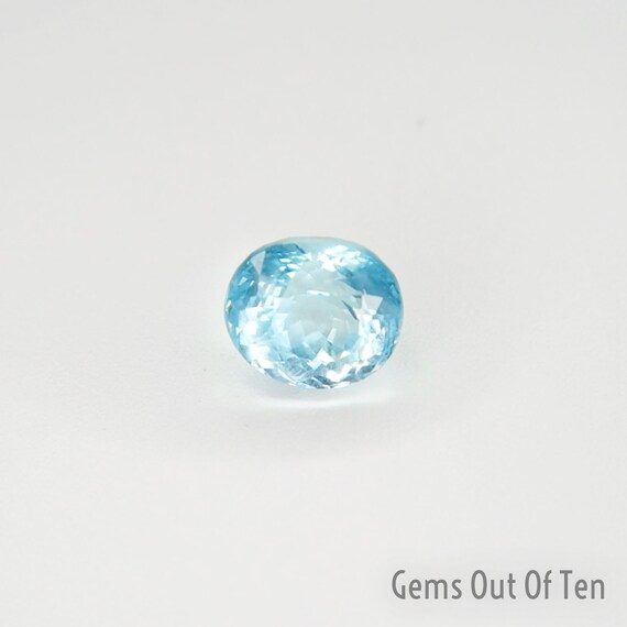 ARCTIC BLUE AQUAMARINE Natural Cushion Cut Gemstone Brilliant Luster and Sparkling Icy Sky Blue Color Top Quality Modern Style Gem Etsy
