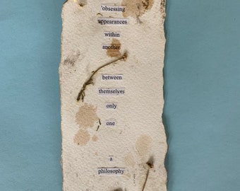 Dada Inspired Poem/ Collage - Etsy