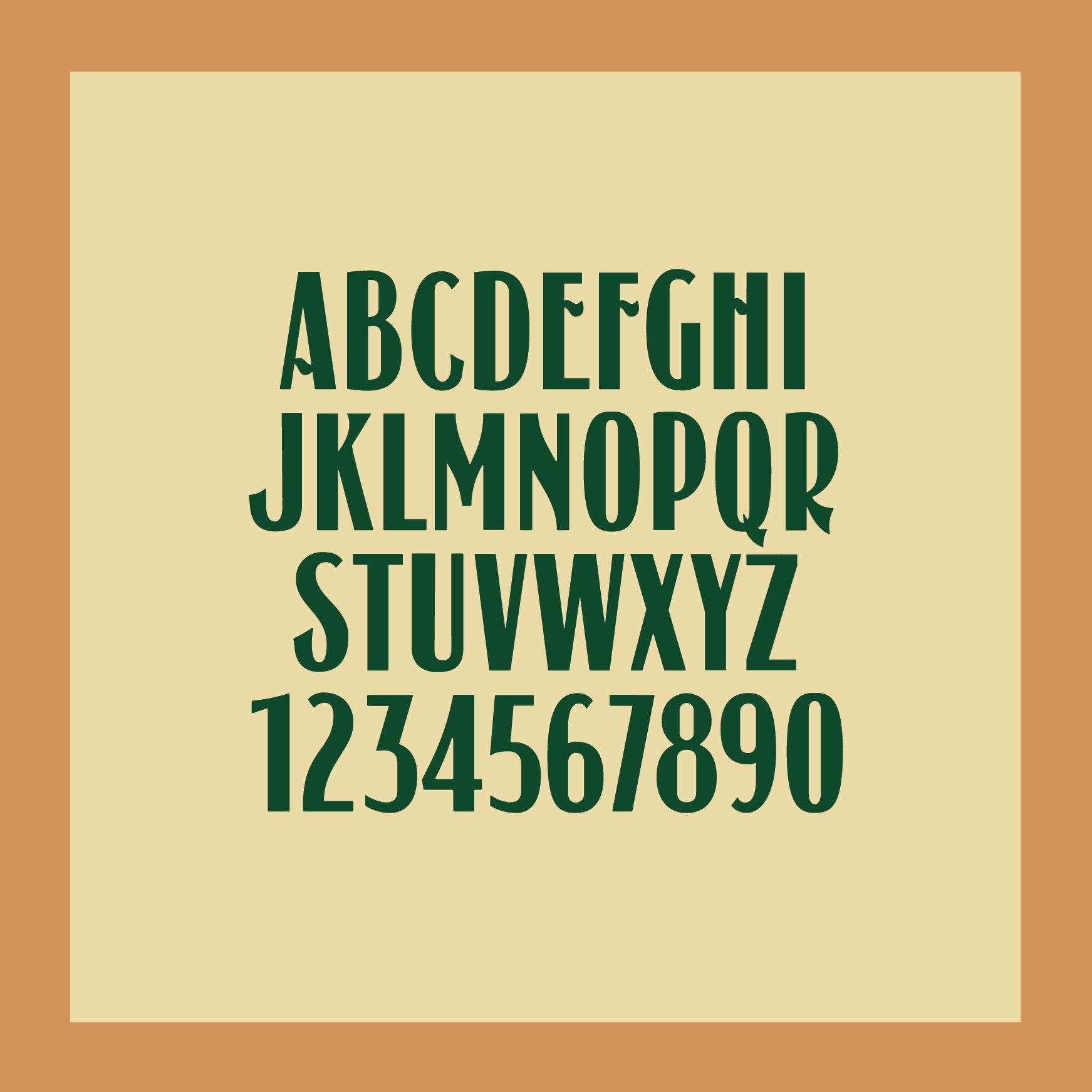 Murphy's Font - Etsy