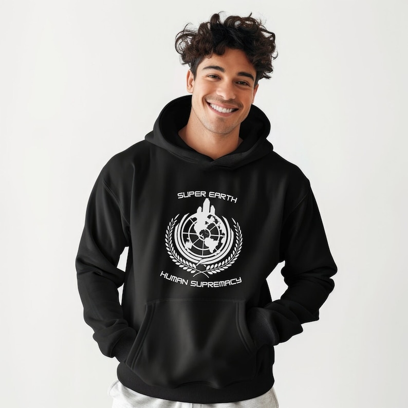 Helldivers Sweater, Helldiver Hoodie, Super Earth, Gift for Him ...