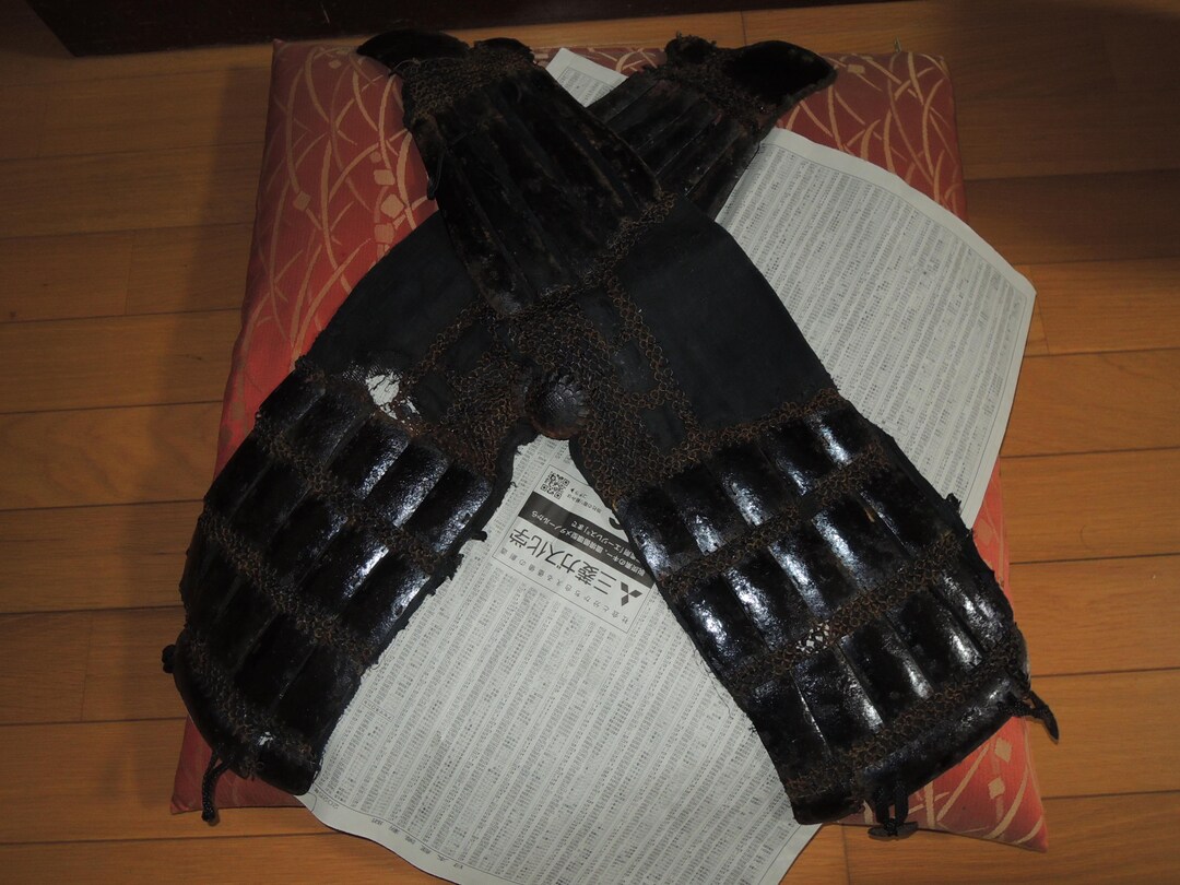 Antique Edo Period Sino Kote Gauntlet Yoroi Samurai - Etsy
