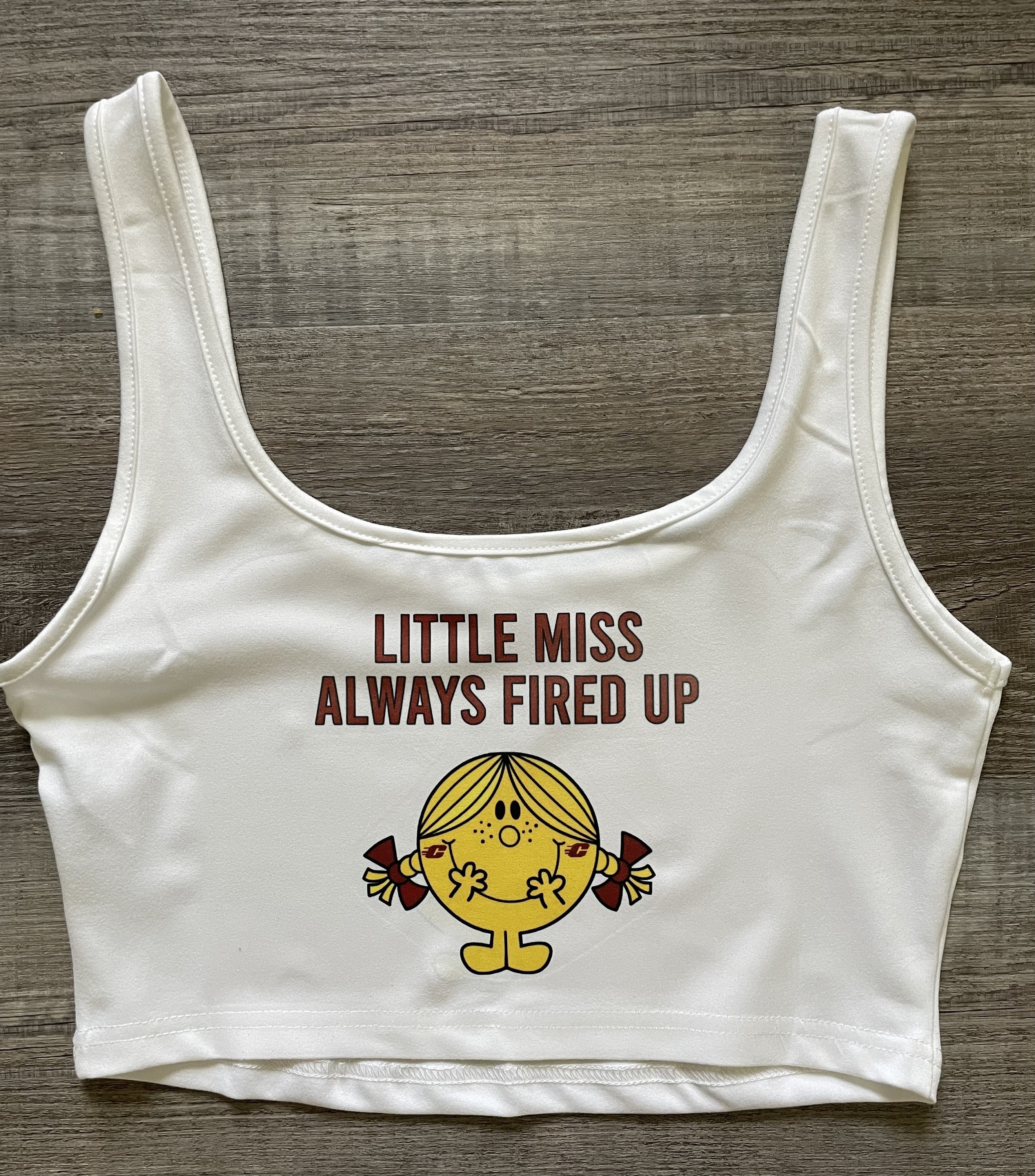 CUSTOM University Tank Top little Miss Design Custom College - Etsy