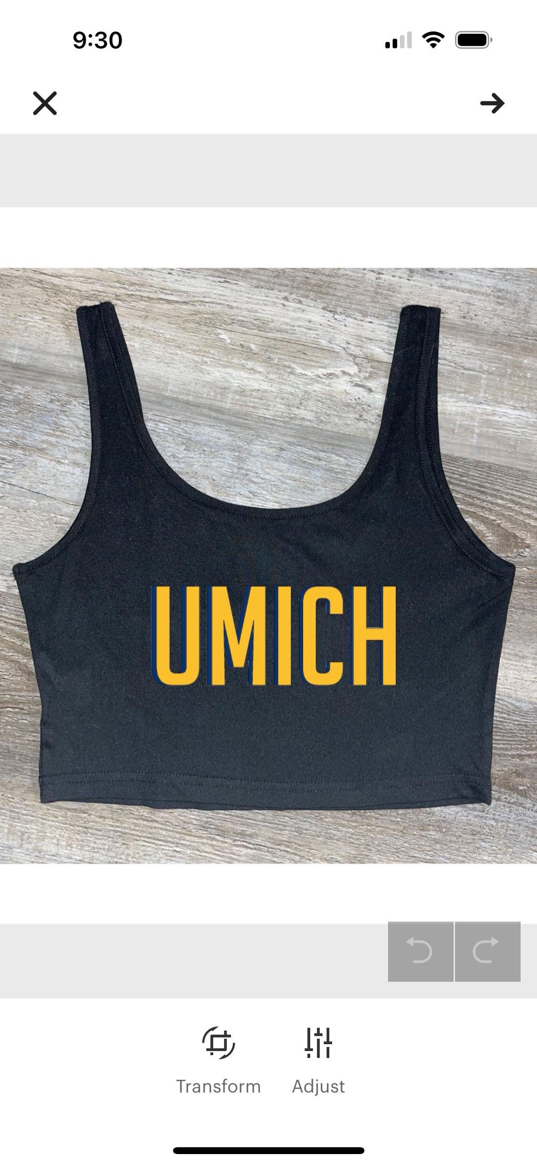 CUSTOM University Cropped Tank Top Tailgate Tank Custom College Apparel ...