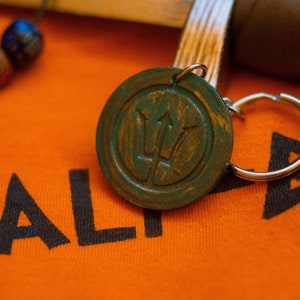 Percy Jackson Keychain PJO Inspired Keychain Poseidon's Trident ...