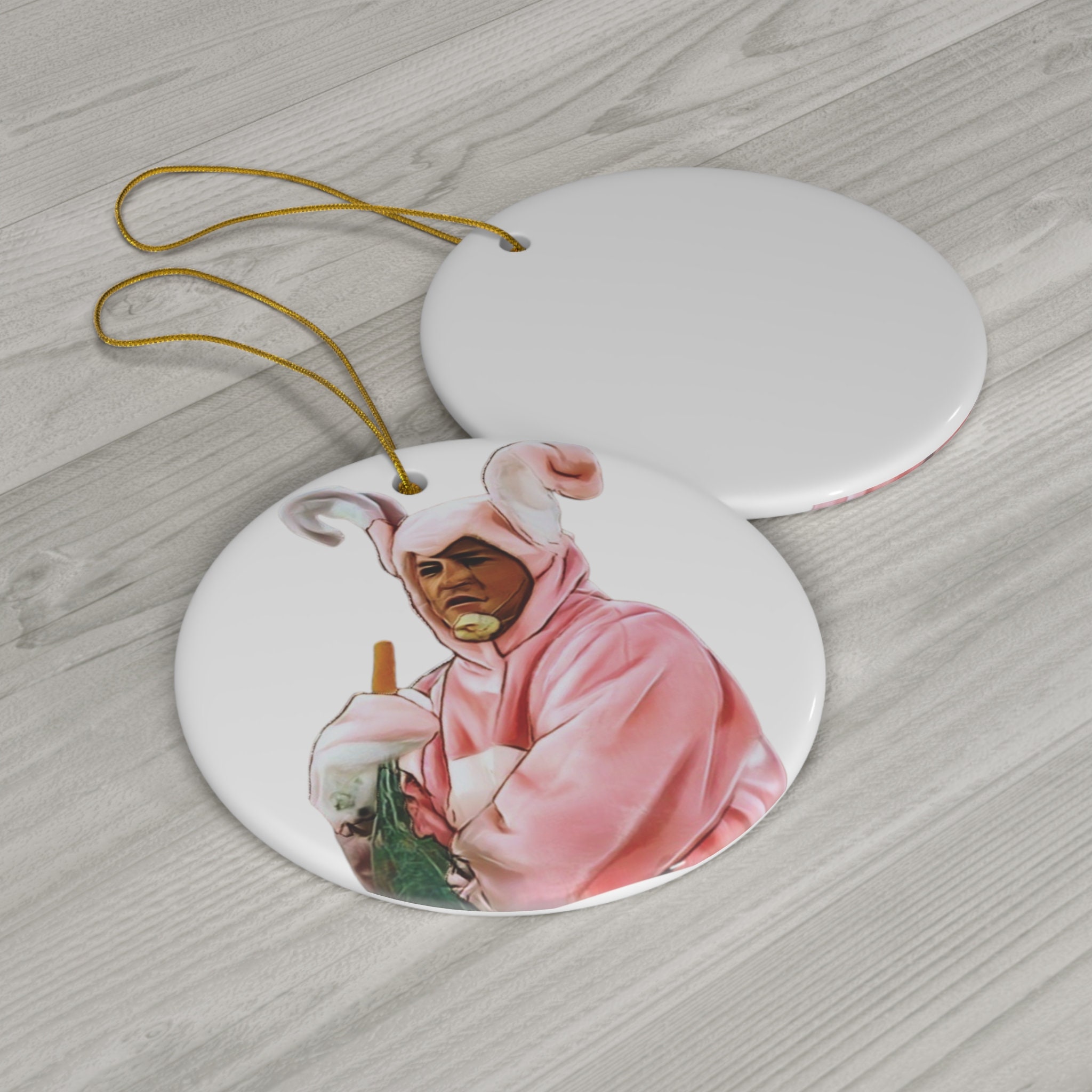 Chandler Bing | Matthew Perry Tribute | Bunny Costume | Friends Ceramic ...