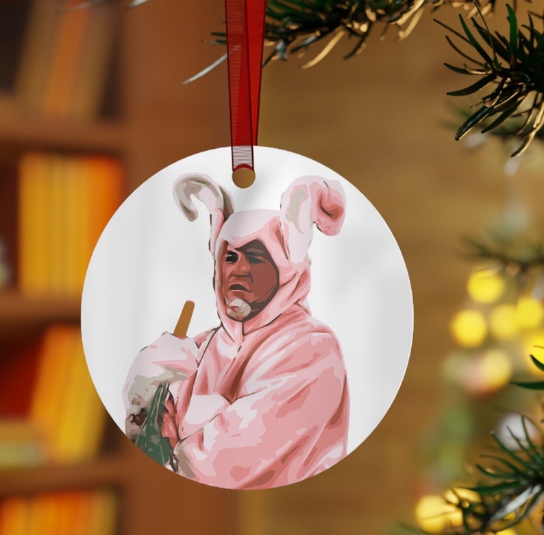 Chandler Bing Matthew Perry Tribute Bunny Costume Friends Metal Round ...