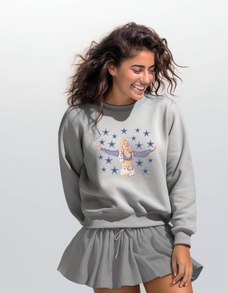Dolly Parton Dallas Cowboys Sweatshirt, Country Music Fan Gift - Etsy