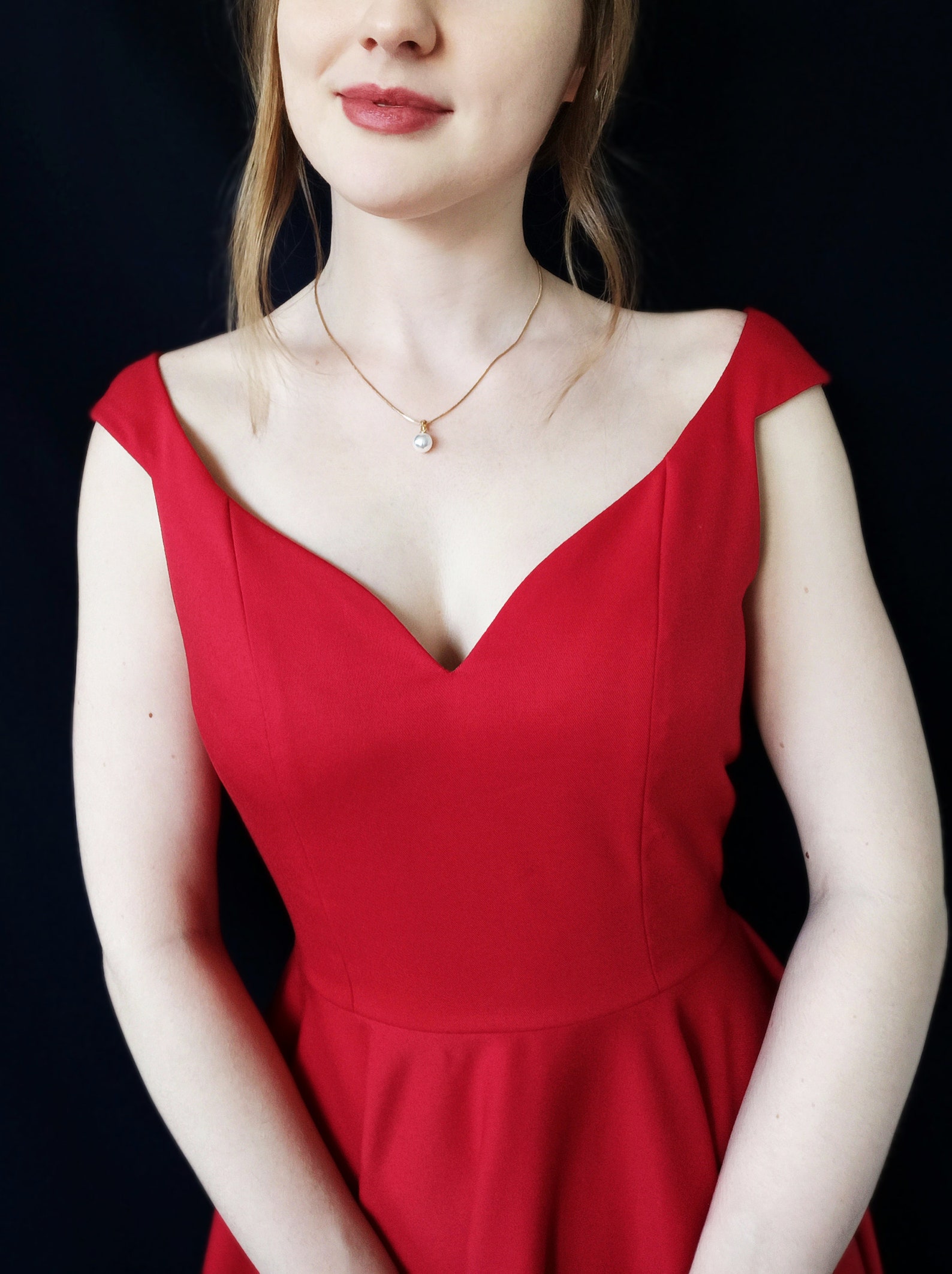Elegant Off Shoulder Sweetheart Neckline Dress Sewing Pattern Etsy