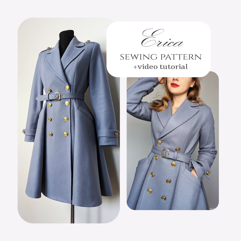 Vintage Fit Flare Coats - Etsy