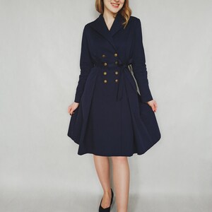 PDF Coat Pattern Woman Trench Coat Sewing Pattern Wool Coat - Etsy